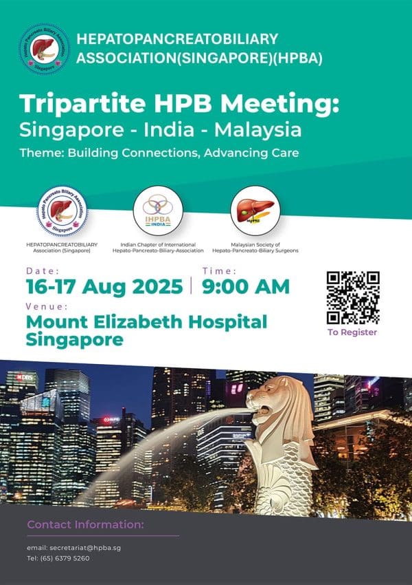 Hepato Pancreato Biliary Association SG: Hepatobiliary Diseases
